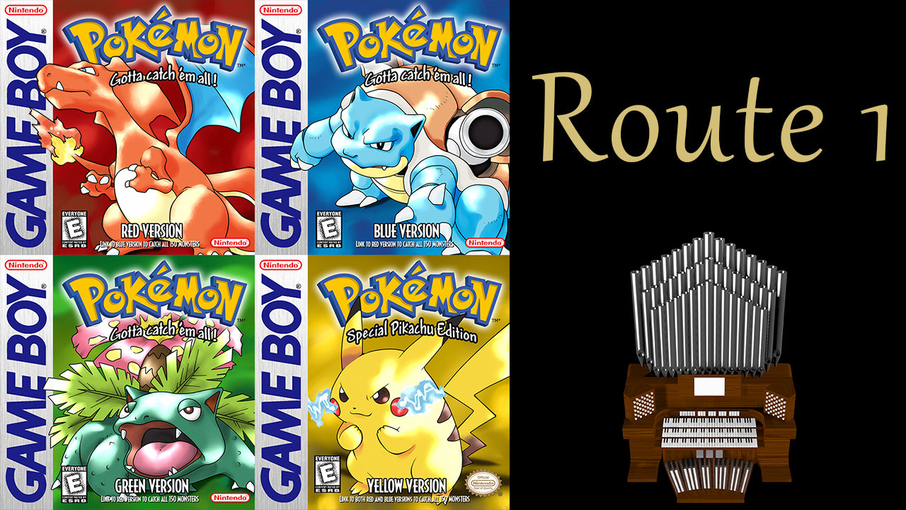 Route 1 (Pokémon Red & Blue) Organ Cover - Jonny Music's Blog - MLP Forums