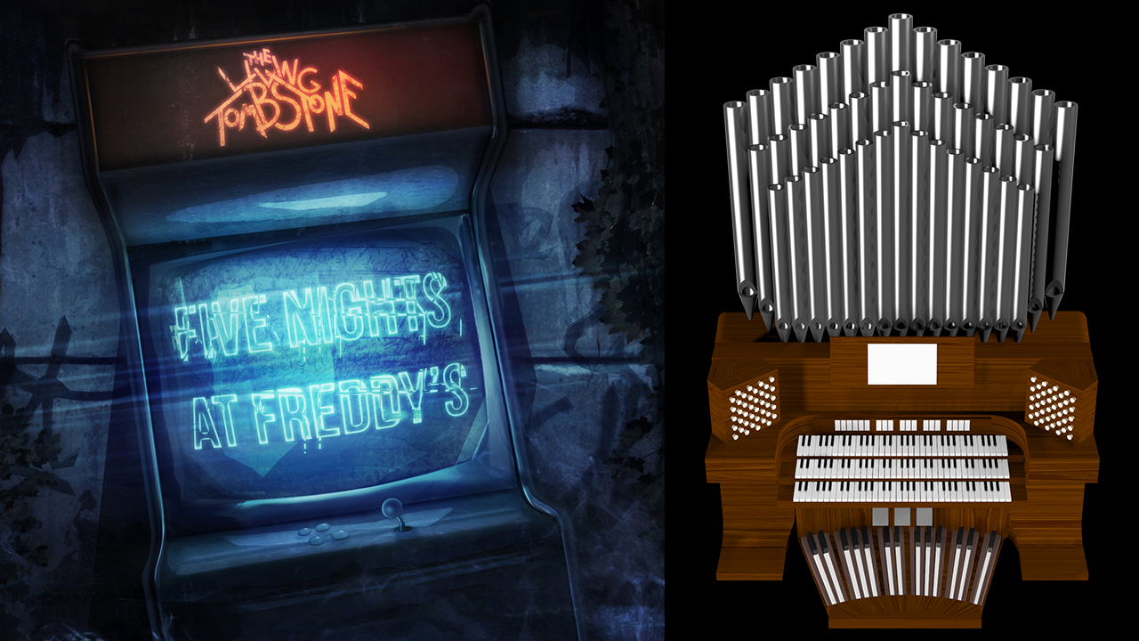 Five Nights at Freddy's 1 Song (The Living Tombstone) Organ Cover ...