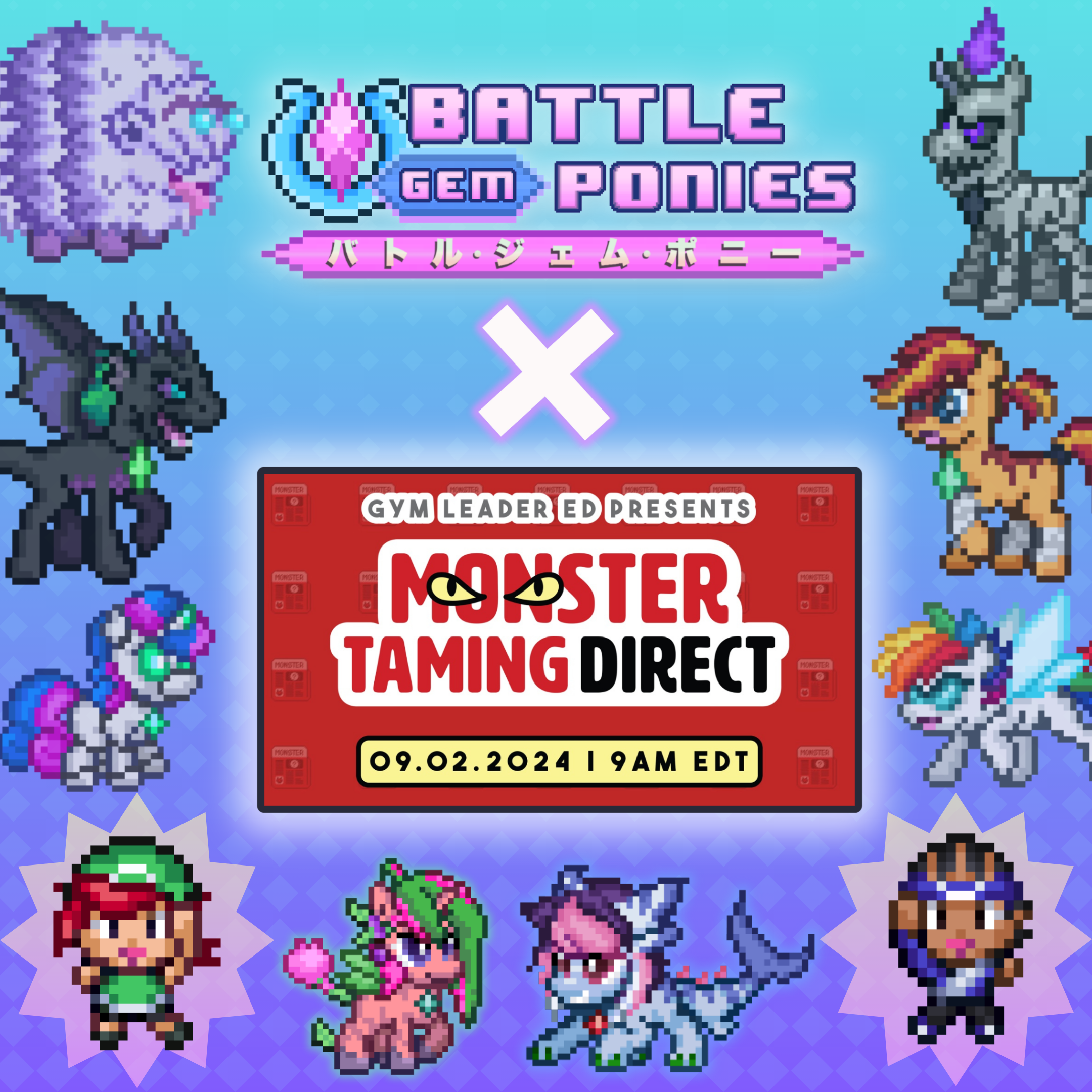 BGP is coming to the Monster Taming Direct! 💎📰 - Battle Gem Ponies ...